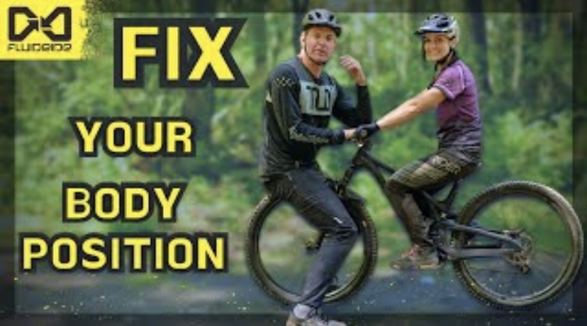 Fluidride Mountain Bike Instructional: Hips Over Heels ~ Quick Cue To ...